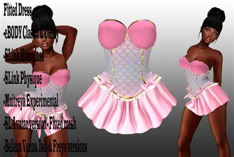 Second Life Marketplace Fitted Dress