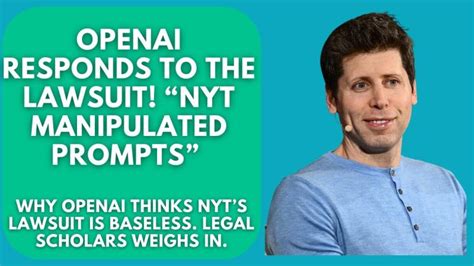 Svic Podcast On Linkedin Openai Responds To Nyt Lawsuit Why Openai