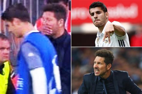Diego Simeone Tries To Get Alvaro Morata To Join Atletico Madrid From