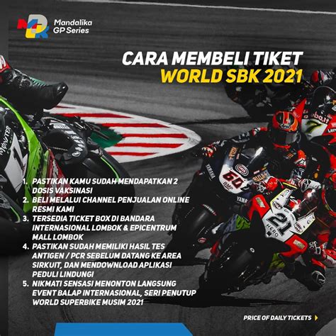 Kejuaraan Balap Motor WSBK Dimeriahkan Pentas Musik Lombok News