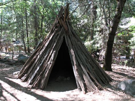 Yosemite Native American Shelter Yosemite Native America National