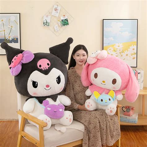Kawaii Kuromi My Melody Cinnamoroll Plush Dolls Kuromi My Melody Cinna