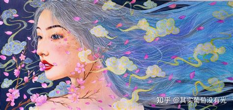 风吹动包裹粉红色香的头发 云也忍不住将它染成了白色 梦里回眸时你眼里有星星 知乎