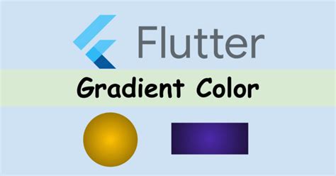 Flutter How To Apply Gradient Color Background Technical Feeder