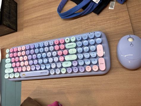 UBOTIE Pop Up Keyboard Computers Tech Parts Accessories Computer