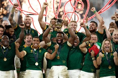 Sa President Declares Public Holiday For Rugby World Cup Win Beach Fm