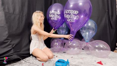 Rochelles Balloon Inflate Deflate Balloon Stretch And Pop Hd 1920x1080