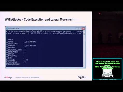 Conference Talks Talk Whymi So Sexy Wmi Attacks Real Time Defense