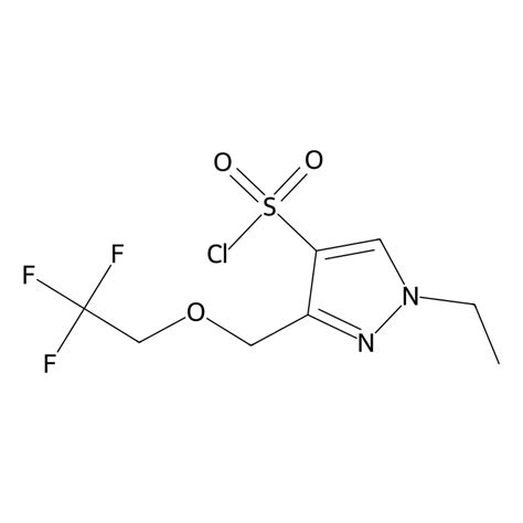 Buy Ethyl Trifluoroethoxy Methyl H Pyrazole Sulfonyl Chloride