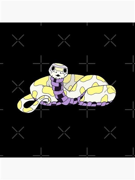Non Binary Pride Snake Poster For Sale By Pythoncustomart Redbubble