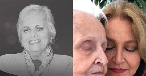Así Apoyó Tina Galindo A Daniela Romo Cuando Murió La Mamá De La