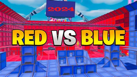 Red Vs Blue New 3417 1682 9669 By Loayham Fortnite Creative Map Code