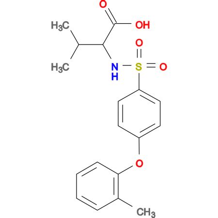 4 O Tolyloxy Phenyl Sulfonyl Valine 10 512264 CymitQuimica