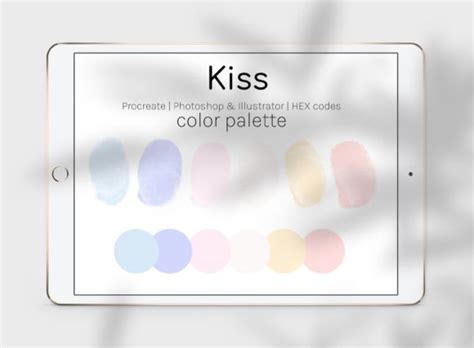 Procreate Color Palette Hello Spring Graphic By Chubby Design Creative Fabrica