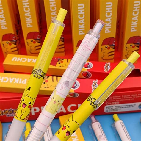 Genuine Original Pikachu Pen Pikachu Blind Box Pikachu Gel Pen 0 5mm