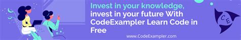 Codeexampler