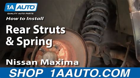 How To Replace Strut Spring Assembly 00 03 Nissan Maxima YouTube