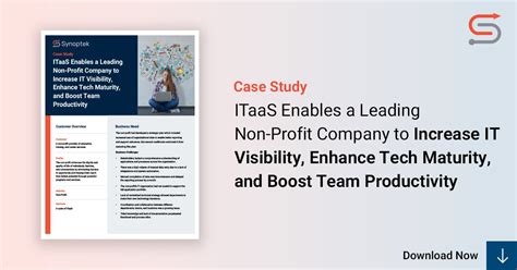 Synoptek on LinkedIn: ITaaS Enables a Leading Non-Profit Company to Increase IT Visibility…