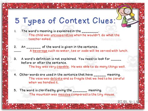 Context Clue Anchor Chart Context Clues Anchor Chart Anchor Charts My Xxx Hot Girl