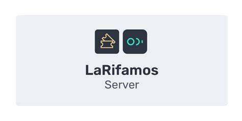 GitHub Three Points LaRifamos Backend LaRifamos Server