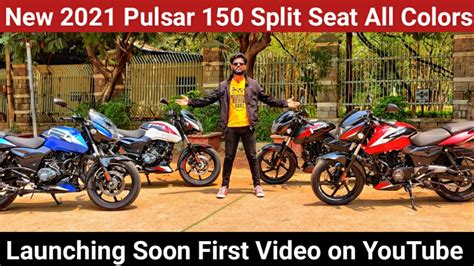 2021 Bajaj Pulsar 150 Twin Disc All Four Colours Detailed In Video