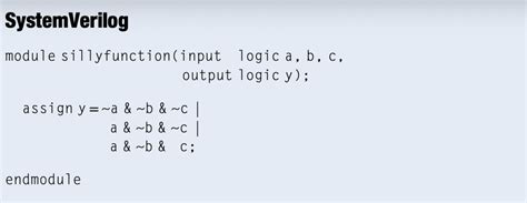 Solved Systemverilog Module Sillyfunctioninput Logic A B