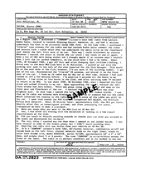 Da Form 7652 Fillable