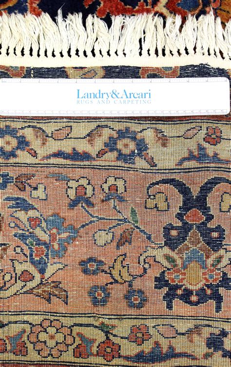 Antique Mahajaran Sarouk Handwoven Traditional Rug Landry And Arcari