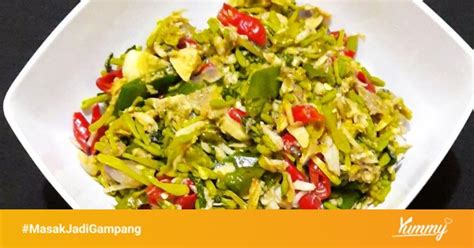 Resep Tumis Teri Bunga Pepaya Sederhana Rumahan Di Yummy App