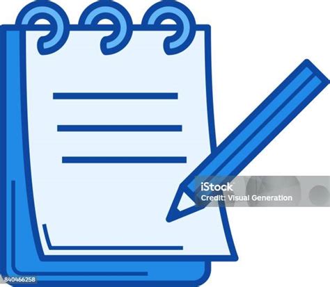 文書工作線圖示向量圖形及更多信 文件圖片 信 文件 剪裁圖 剪貼板 Istock