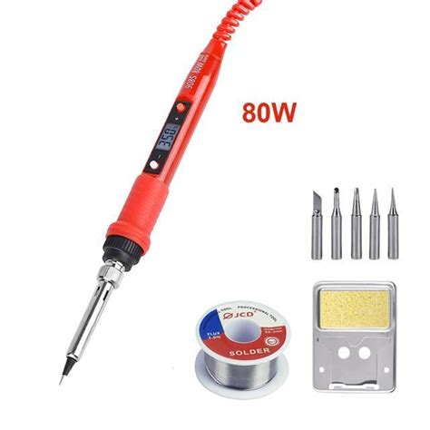 Poste a souder Kit de fer à souder électrique S stylo de soudage numérique LCD BGA pointe de