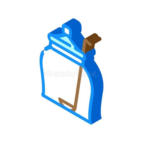 Clear Glass Olive Jar Lid Isometric Icon Vector Illustration Stock
