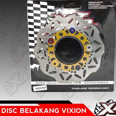 PIRINGAN DISC CAKRAM DEPAN BELAKANG VIXION UKURAN STANDAR Lazada