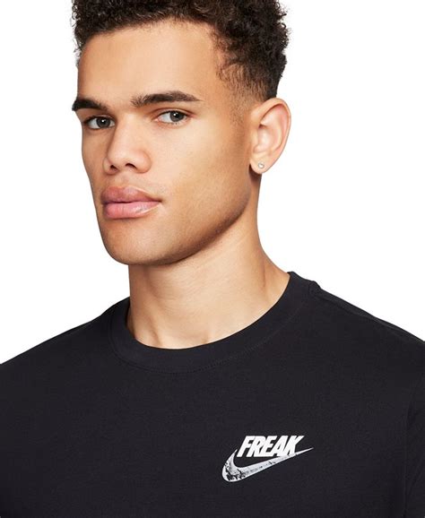 Nike Mens Giannis Antetokounmpo Relaxed Fit Dri Fit Graphic Basketball