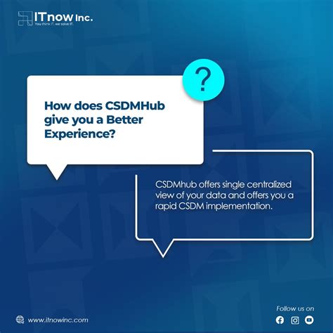 Itnow Inc On Linkedin Csdm Datamanagement Efficiency Datacentralization Rapidimplementation…