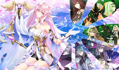 Fu Hua Elysia Yae Sakura Elysia Mobius And 13 More Honkai And 1