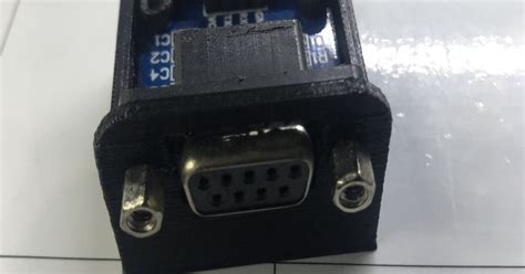 Ttl To Rs232 Adapter Base By Charlie Gallo Download Free STL Model Printables Com