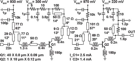 Figure 3 From A 1 Mw Cryogenic Lna Exploiting Optimized Sige Hbts To