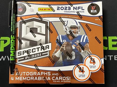2023 Panini Spectra Football Hobby Box