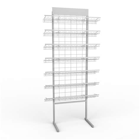 Стійка для паєток на 8 полиць 140 гачків Купити за 4620 грн Торгове обладнання Для бісеру