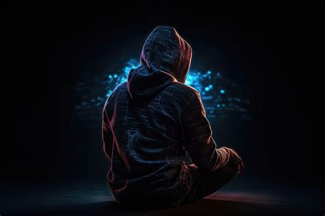 Premium Ai Image Hacker Programmer Information Security