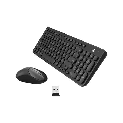 Wireless Keyboard Optical Mouse Combo Nano Usb Black Bunnings Australia