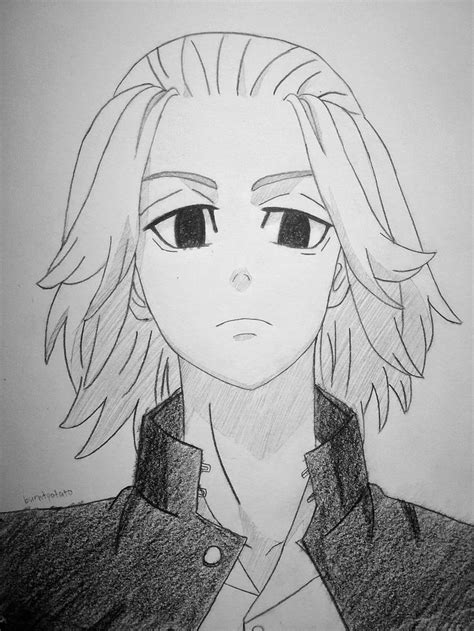 Mikey Drawing Sketches Anime Sketch Drawings