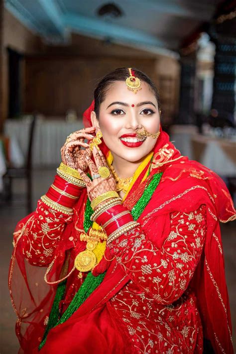 Nepali Girls In Traditional Dress