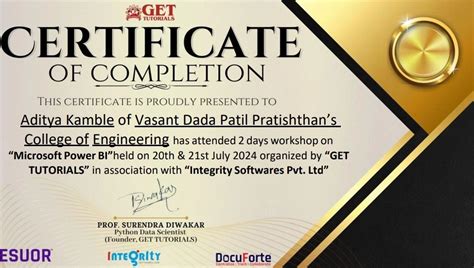 Aditya Kamble On Linkedin Just Completed An Insightful Power Bi