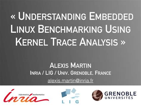 Pdf Understanding Embedded Linux Benchmarking Using Kernel Trace