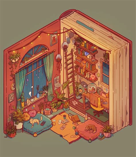 I Draw Isometric Art Kawaii Art Pixel Art