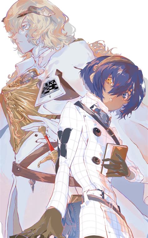 Protagonist And Louis Metaphor Refantazio Drawn By Zero85727146