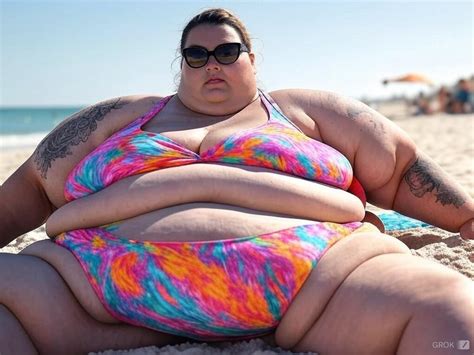 Ssbbw At The Beach By Ssbbwhunter On Deviantart