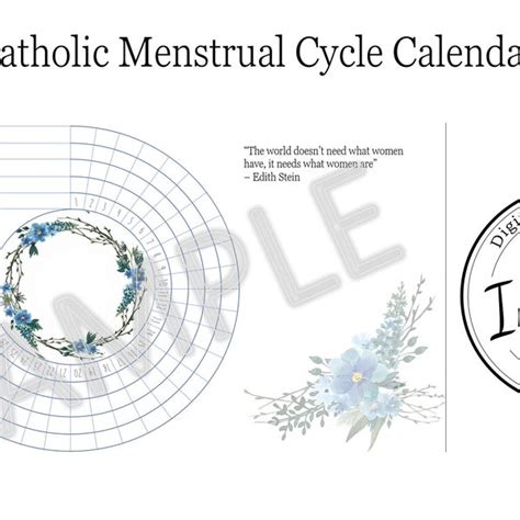 2023 Moon Menstrual Cycle Calendar Etsy